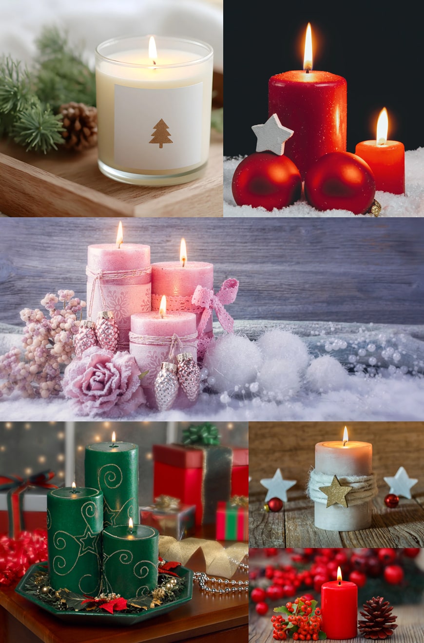 Decoración Navideña: Ideas con Velas para Iluminar tu Espacio